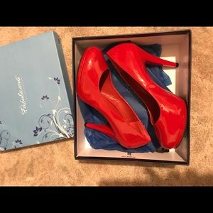 Pleaser | Shoes | Fabulicious Red Heels | Poshmark